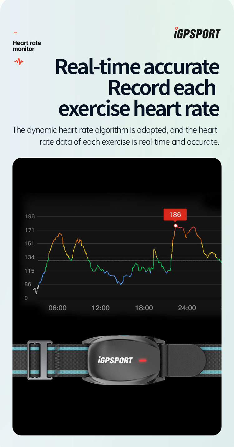 IGPSPORT HR70 Arm Heart Rate Monitor Cycling ANT+ Bluetooth IPX7 ...