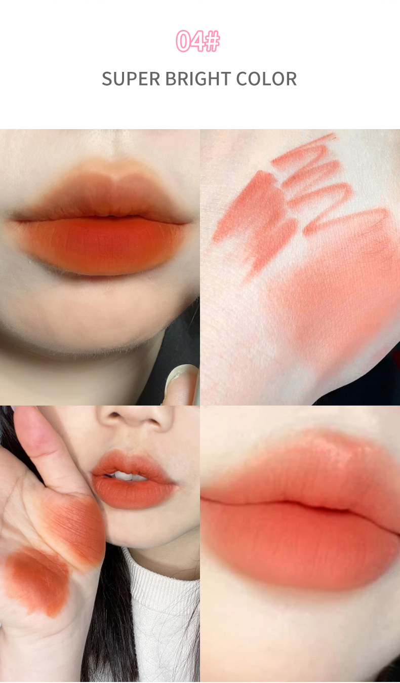 Gege Bear Lipliner Shimmer Matte Lip Liner Pencil Long Lasting Lipstick ...