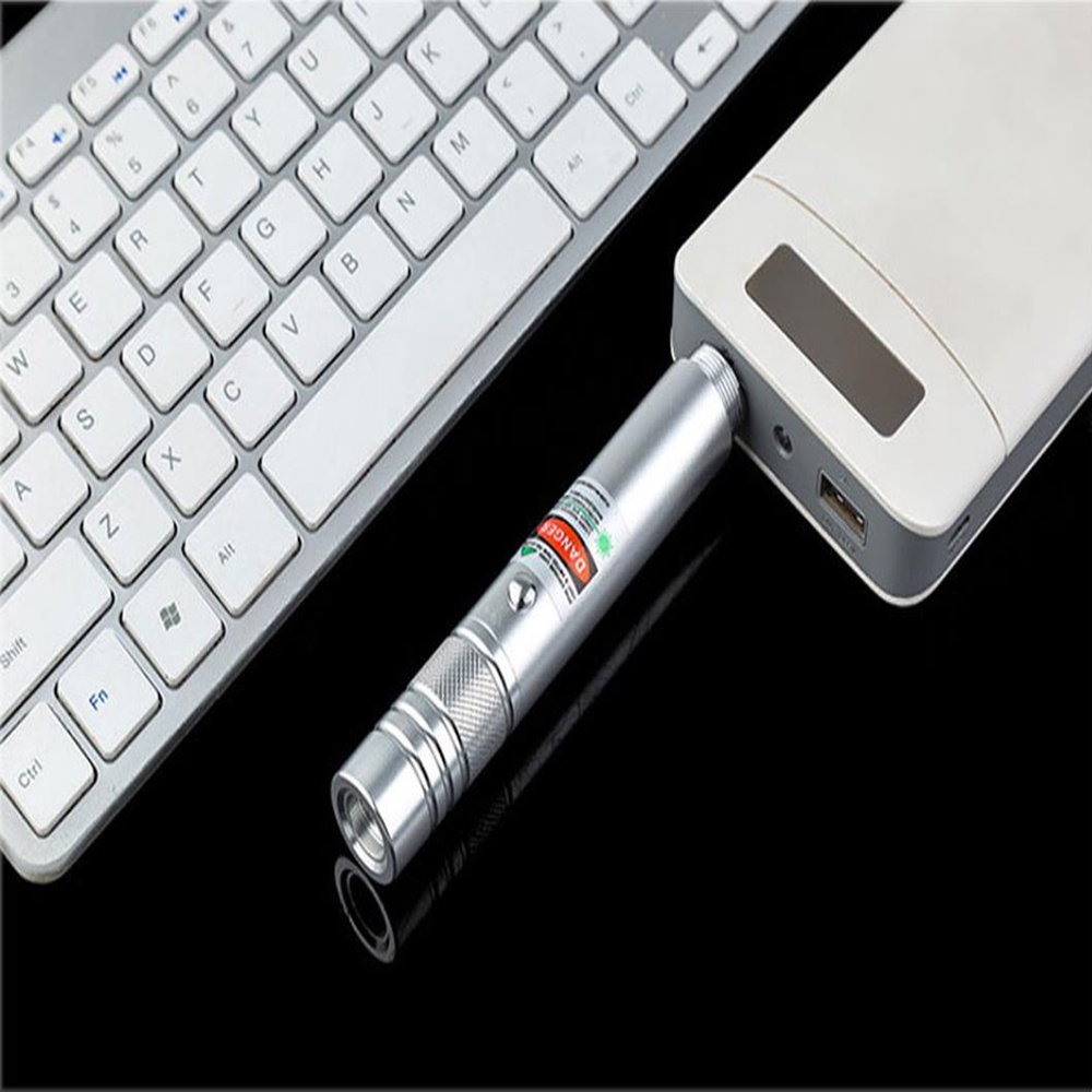 USB Rechargeable GREEN LASER Pointers 532nm 10000m High Power Laser ...