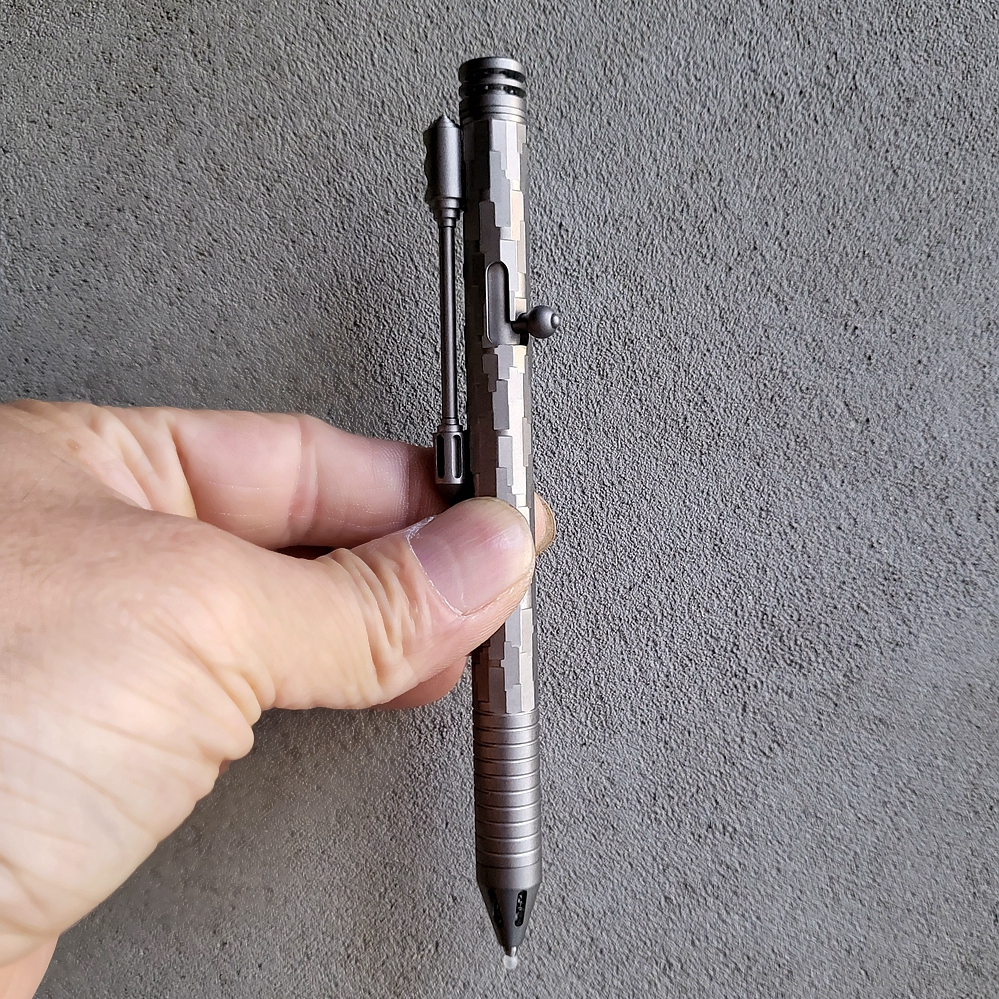 CNEDC 0.5mm Water-based Pen Core Titanium Alloy Pen G2 Pure Titanium ...