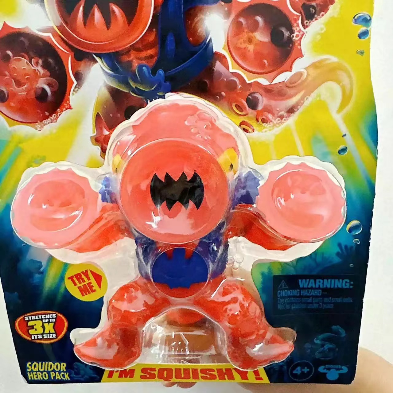 Heroes of Goo Jit Zu Deep Goo Sea Squidor Hero Pack. Super Squishy, Goo ...