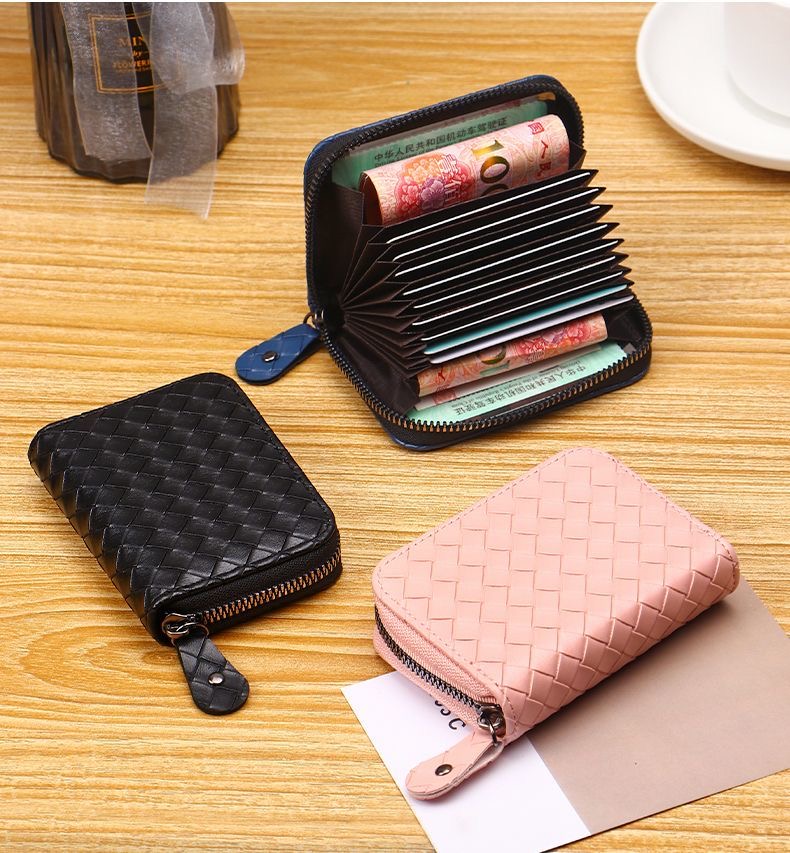 Card bag Men Women High-End Multi-Card high-capacity Business card ...