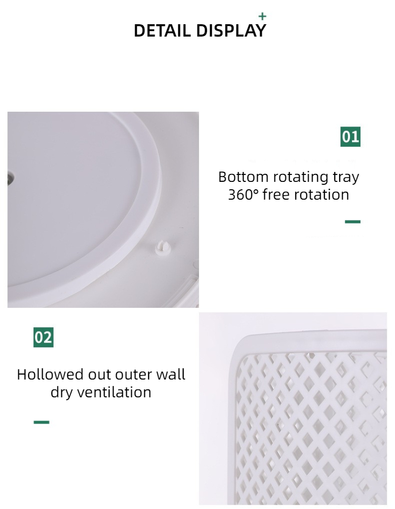 Cup Storage Rack 360° Desktop Rotating Compartment Rack Disposable Cup ...