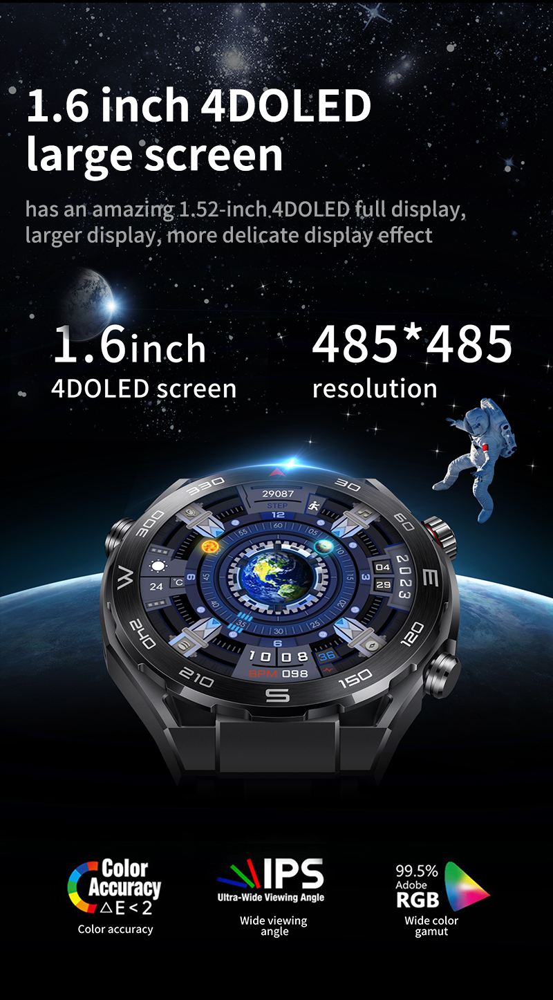 2023 NEW 1GB MT15S Watch Ultimate New Smart Watch Men NFC ECG+PPG ...