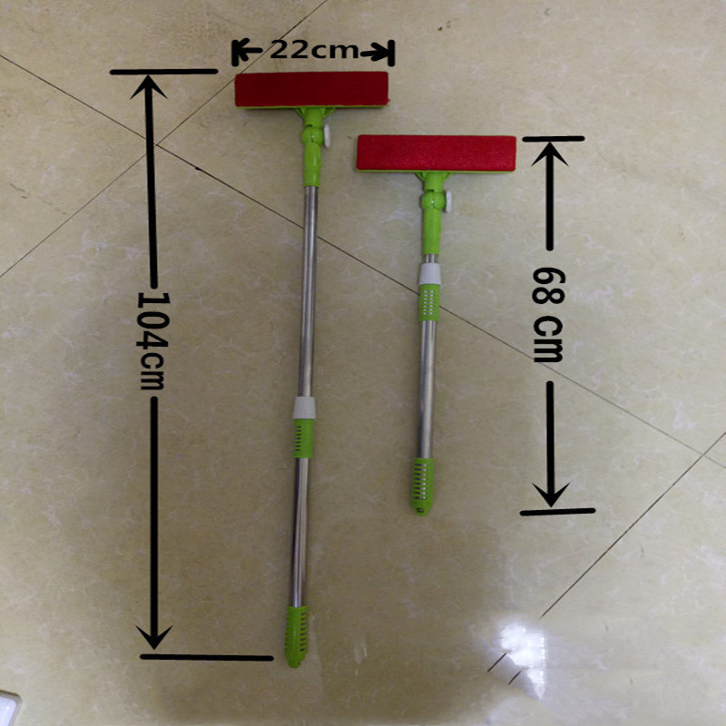 Large and small aircraft window cleaner retractable glass wipe one side ...