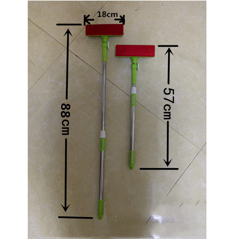 Large and small aircraft window cleaner retractable glass wipe one side ...