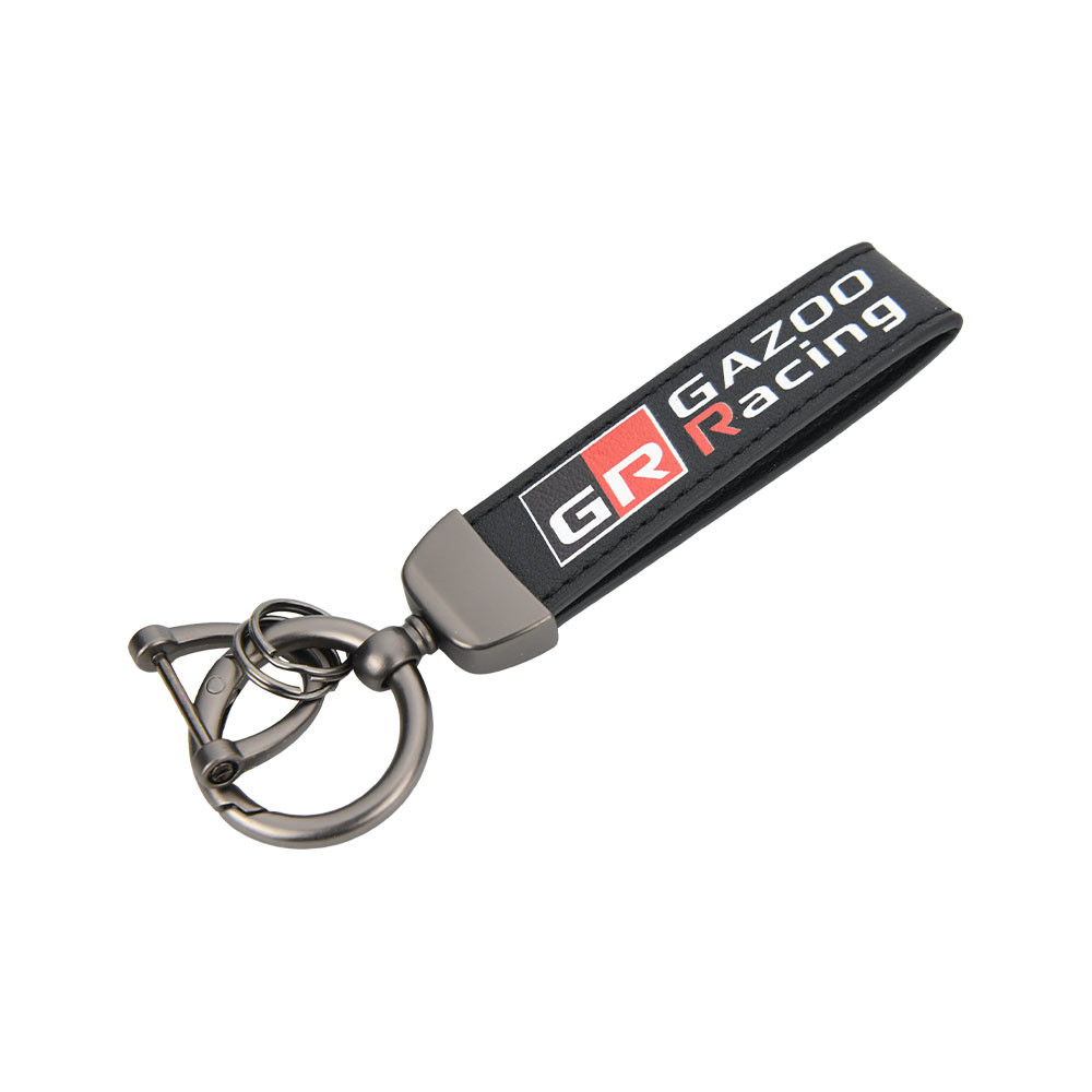 Car Keychain Metal Key Chains GR Sport Emblem Keyring GAZOO RACING ...