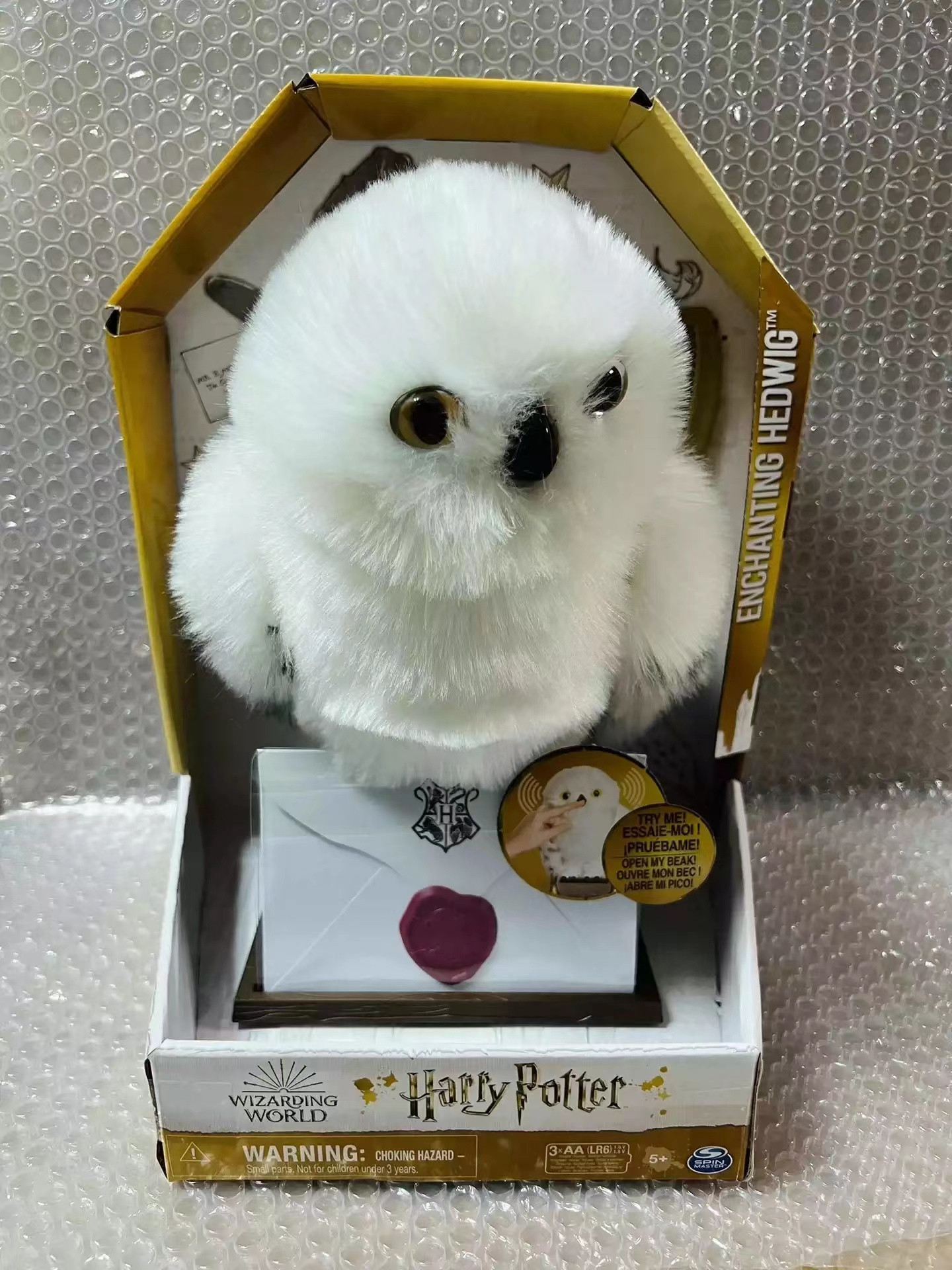 Wizarding World Harry Potter, Enchanting Hedwig Interactive Owl with ...