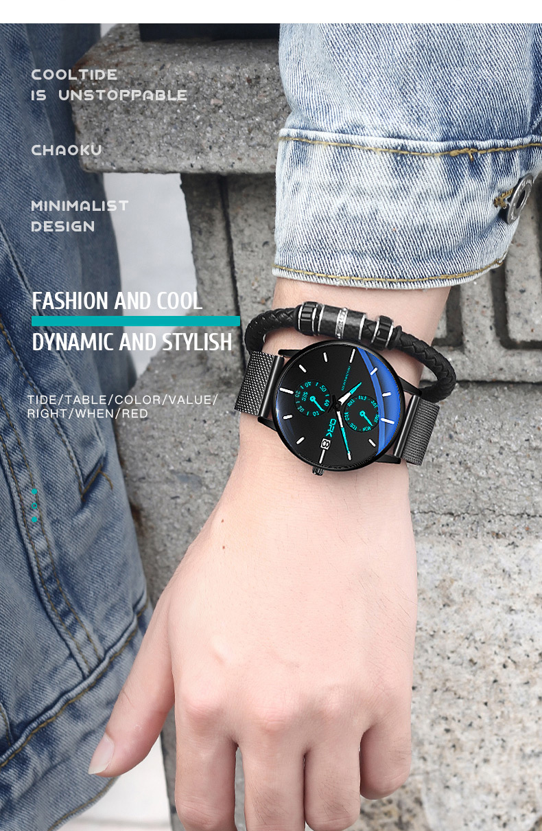 OPK Watch For Men Original Water Proof Digital Sports Wrist Stainless ...