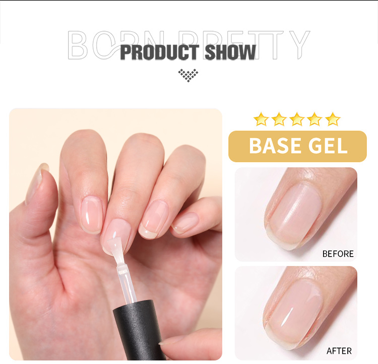 BORN PRETTY 8 In 1 Nail Glue Blooming Gel Nail Strengthener Extension ...