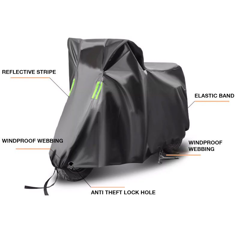 HOTSPEED 3 Layers Motorcycle Cover Waterproof Motor Cover For Honda ...