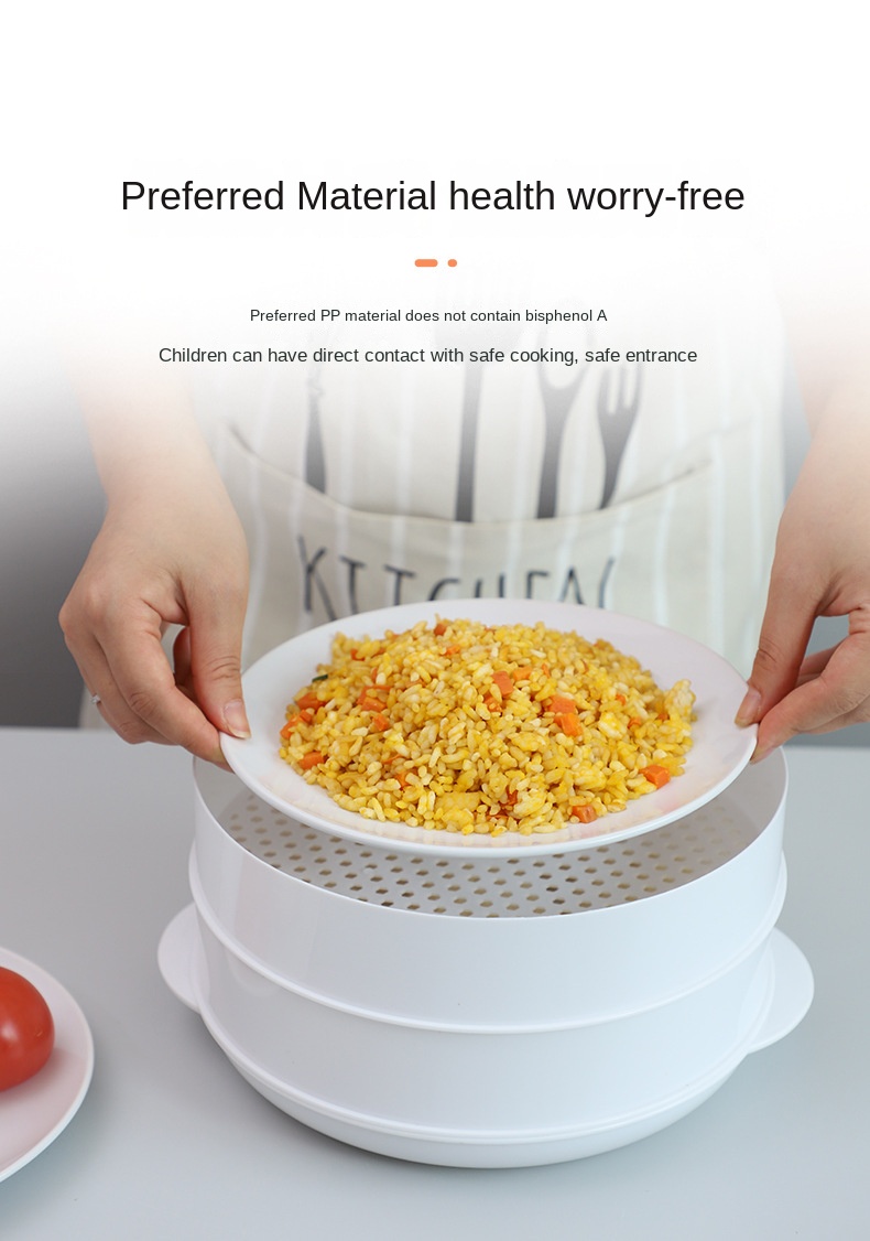 Multifunctional Microwave Steamer Microwave Oven Steamed Buns Rice ...