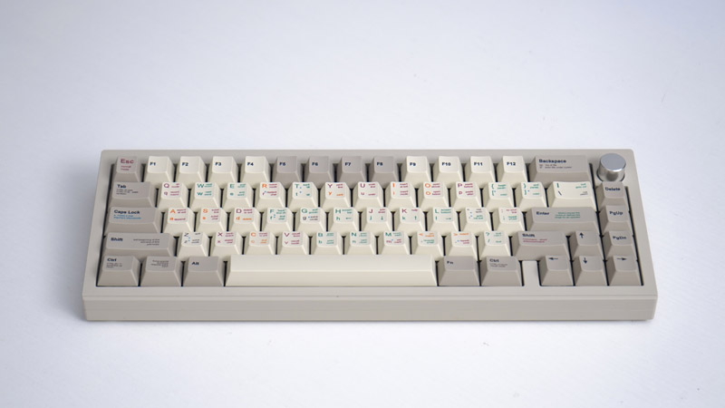 GMK Retro programmer 143 retro keycap mechanical keyboard keycap PBT ...