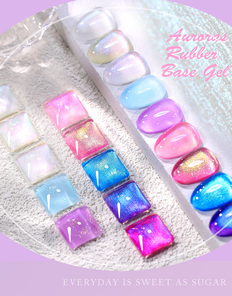 UR SUGAR Rubber Base Gel Colorful 7ml | Shopee Philippines