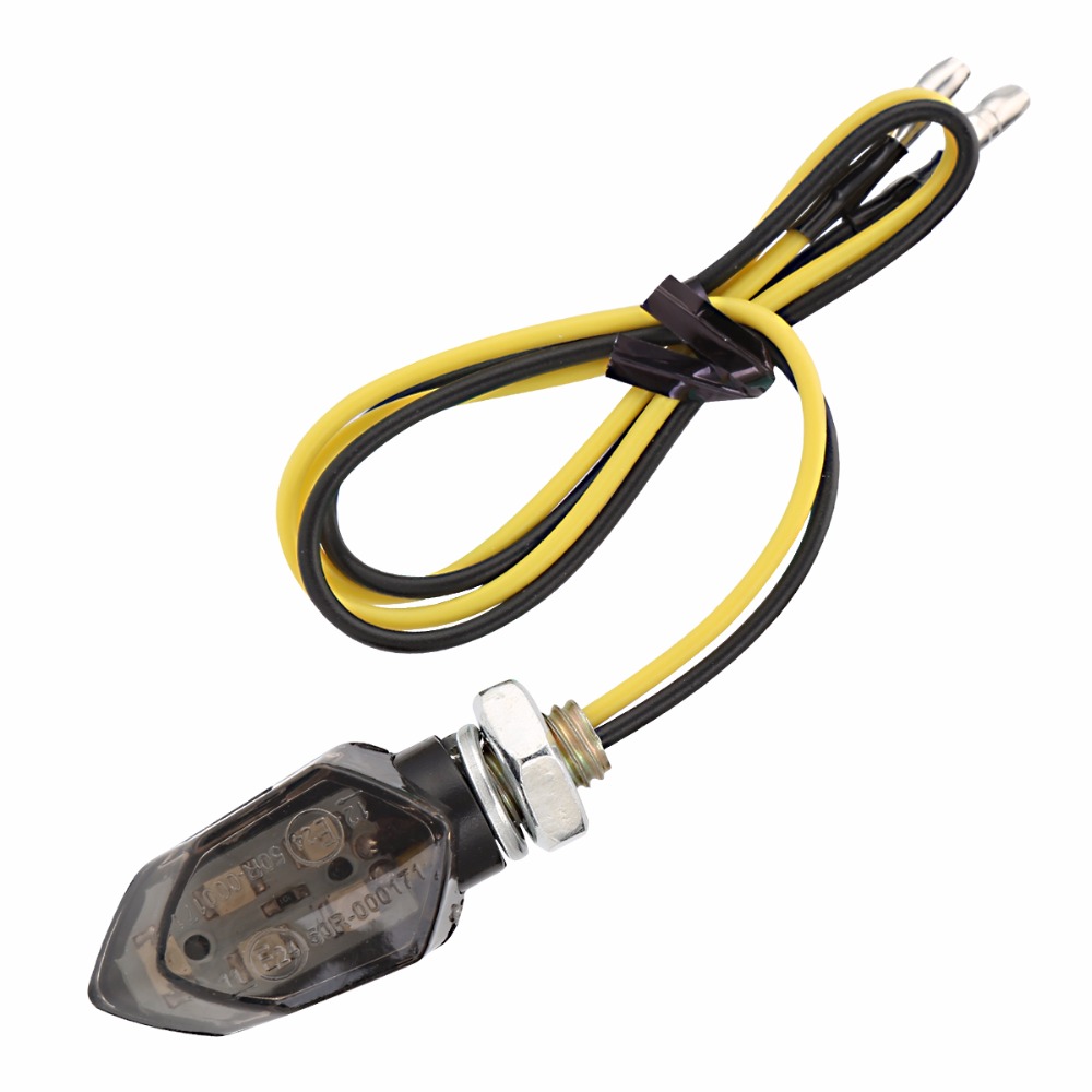 SEAMETAL Motorcycle Turn Signal Light Mini LED Signal Light for ...