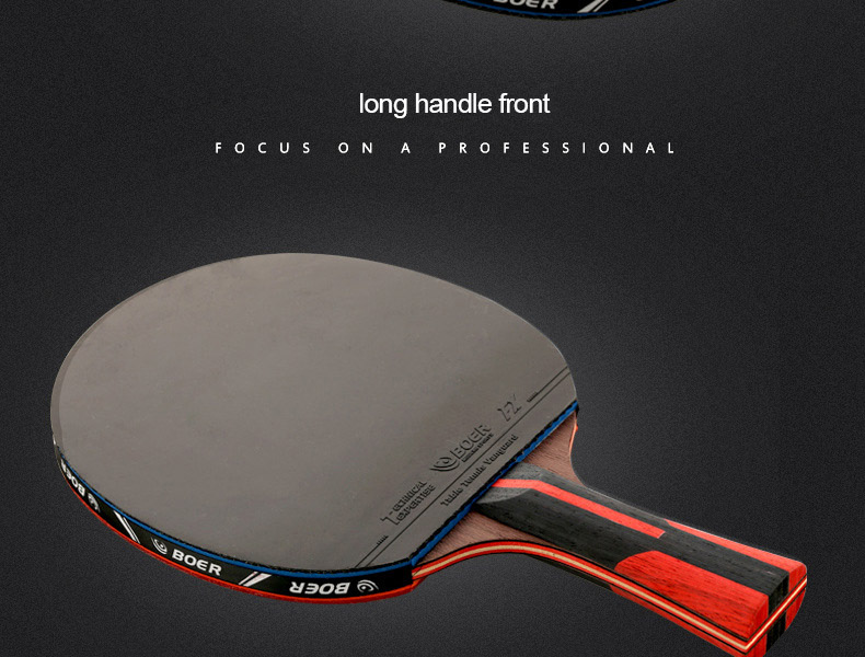 Original Boer Ping Pong Bat Finished Table Tennis Rackets 1-6 Star Ping ...