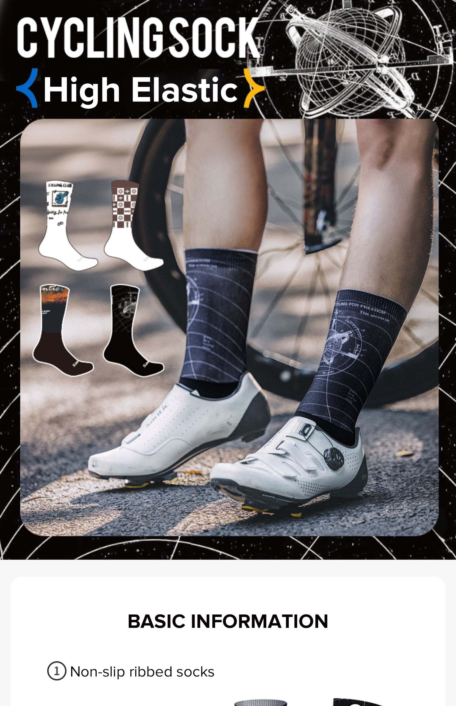 Santic Unisex Superb Elastic Tube Four Seasons Moisture-wicking ...