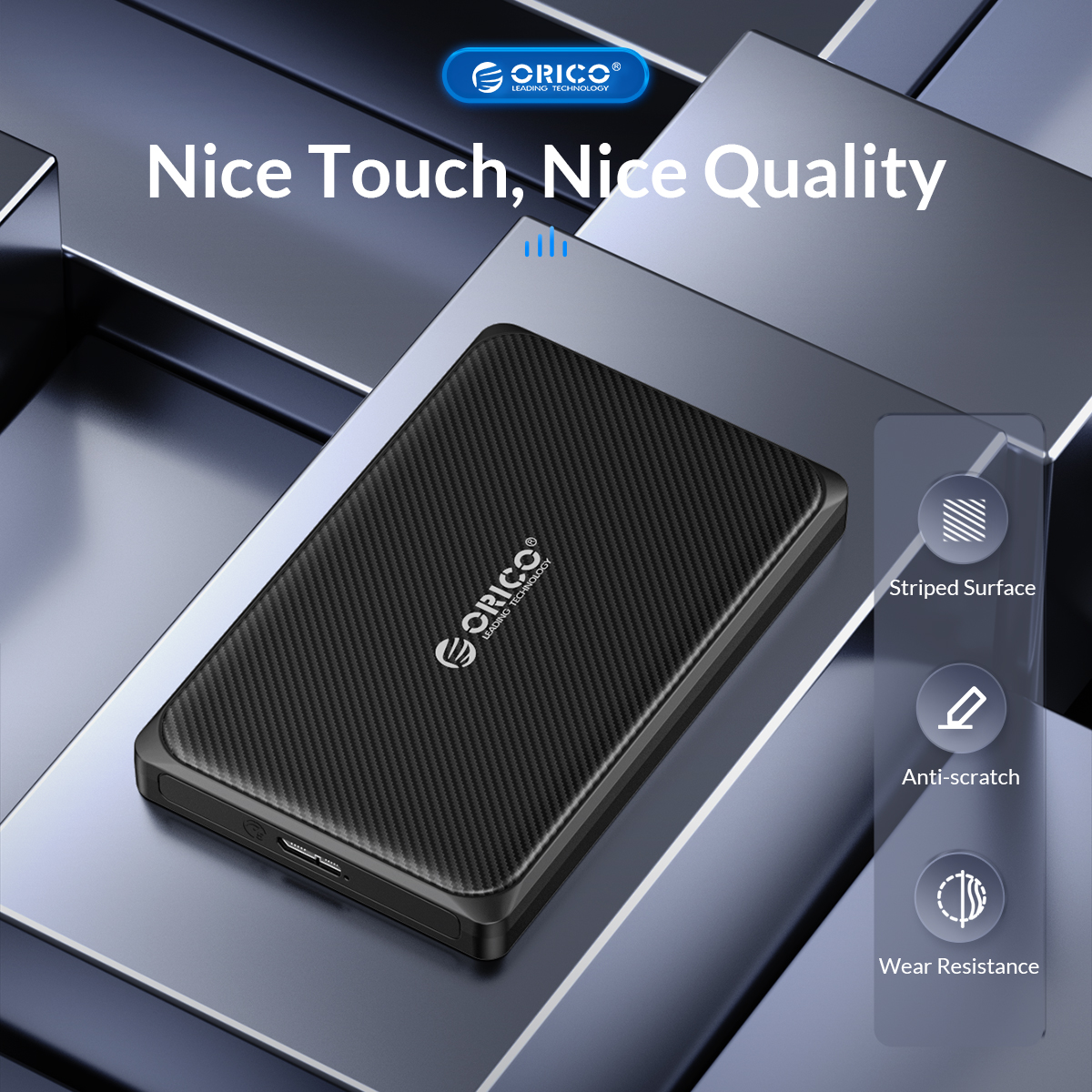 ORICO 2.5 Inch SATA to USB 3.0/Type-C HDD Case USB3.0 MicroB External ...