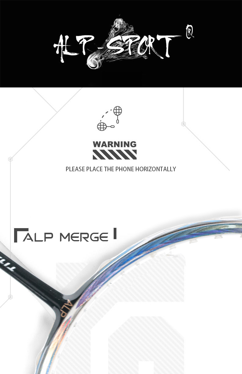 ALP BBQ3.0 T800 8U Light Offensive Pink/White/Blue/Black Badminton ...