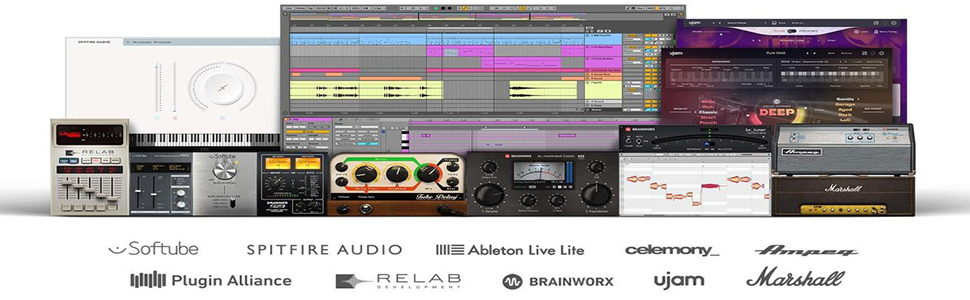 BOMGE BMG11S 3rd Gen USB Audio Interface, for the Guitarist, Vocalist, Podcaster or Producer ...