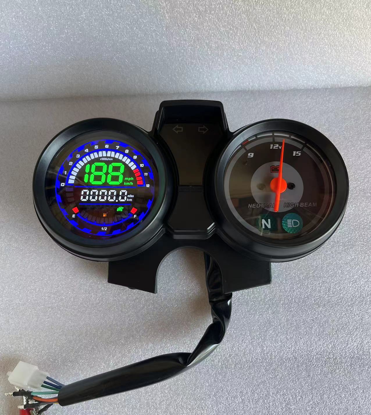 Ybr 125 2000-2004 2005 2006 2007 2008 Digital Odometer Speedometer ...