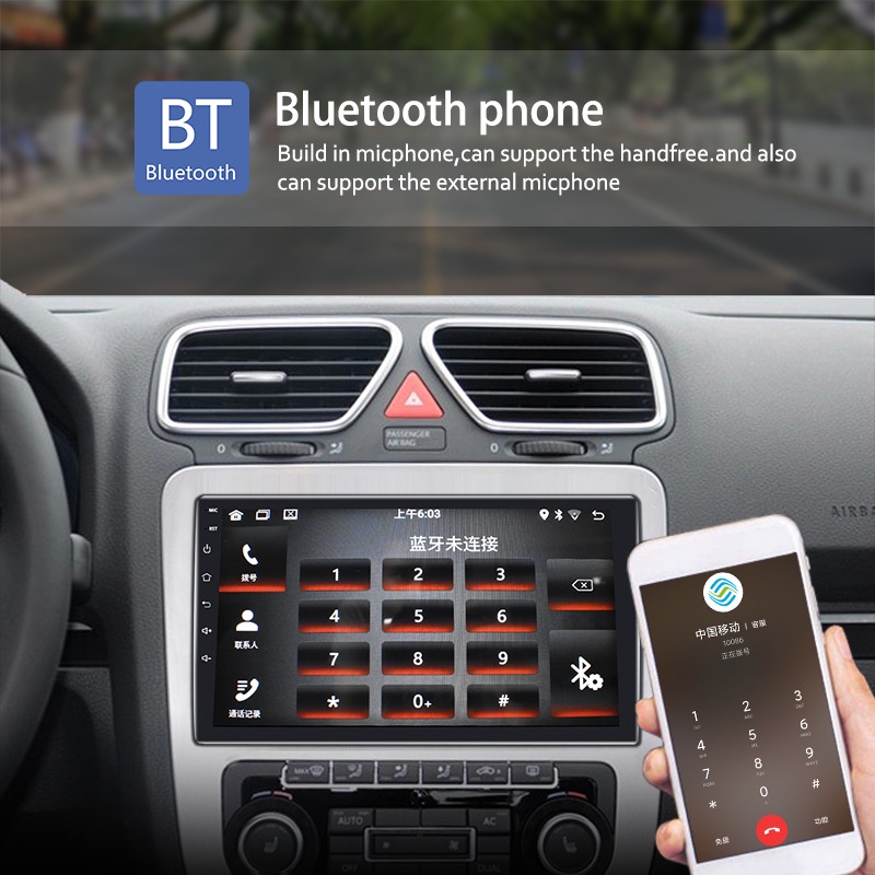 With Cooling System Android Head Unit 7 9 10 Inch 4gb Ram 64gb 2 Din