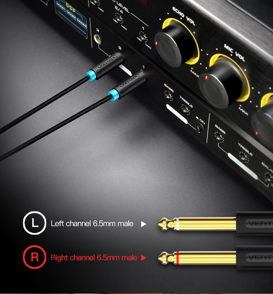 Vention Audio Cable for Amplifier Speaker | Shopee Philippines