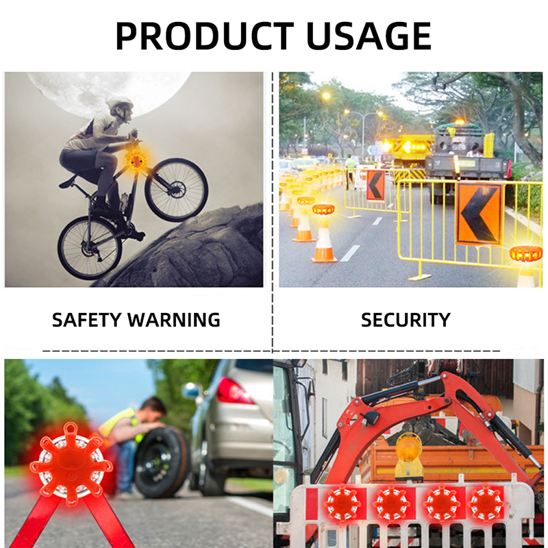 LED Road Flares Emergency Lights Car warning light Roadside Warning ...