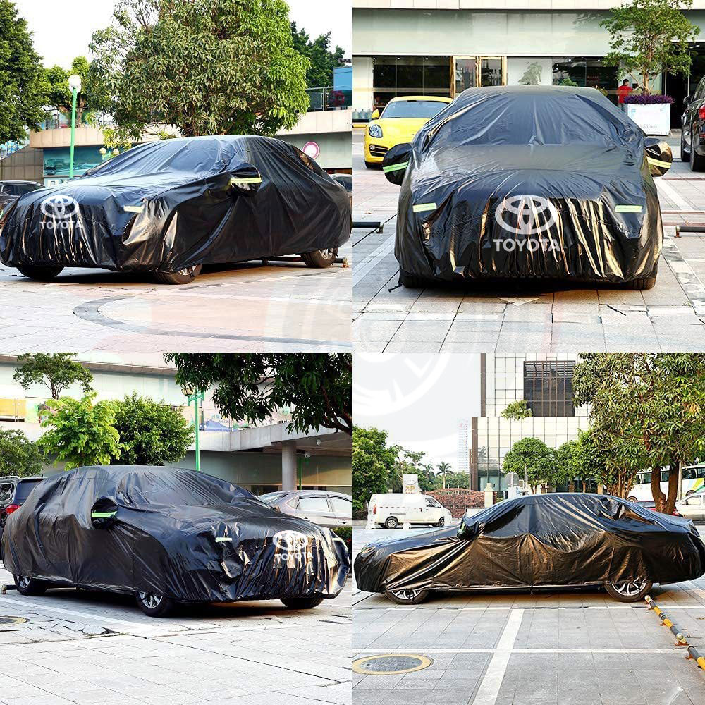HOTSPEED Toyota Car Cover Waterproof for Sedan SUV Oxford Material ...