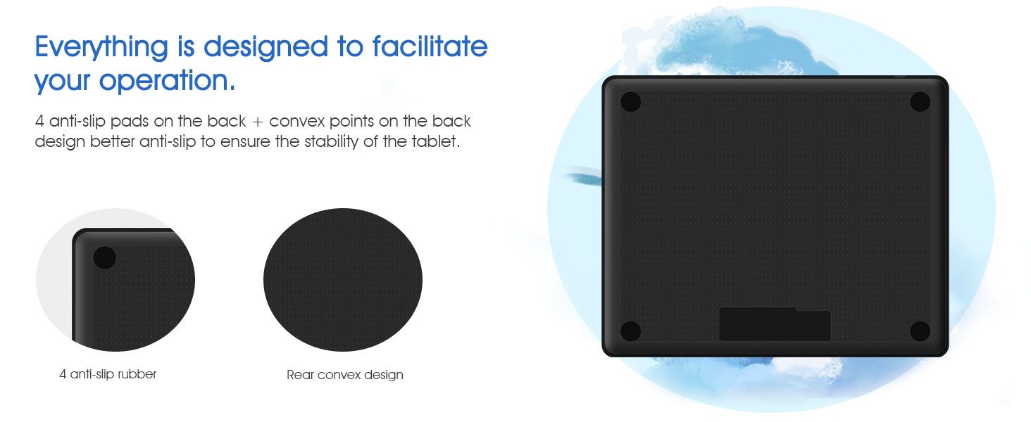 GAOMON S620 Graphics Tablet 6.5 x 4 Inches Pen Tablet with 4 Express ...