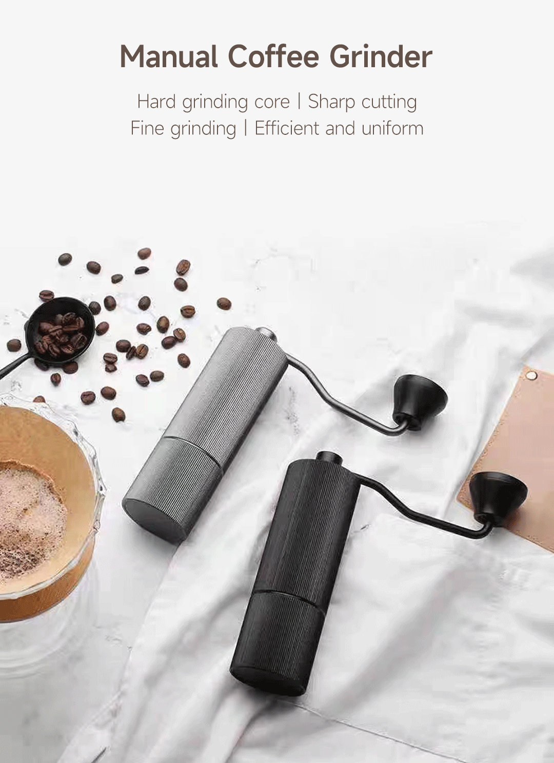 CLITON Hand Grinder Professional Italian Coffee Extraction Hand Grinder ...