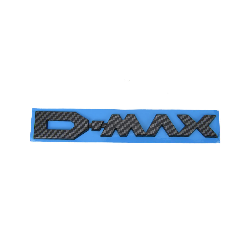 ABS Plastic ISUZU Letter D-MAX Logo Rear Badge Trunk Emblem New DMAX D ...