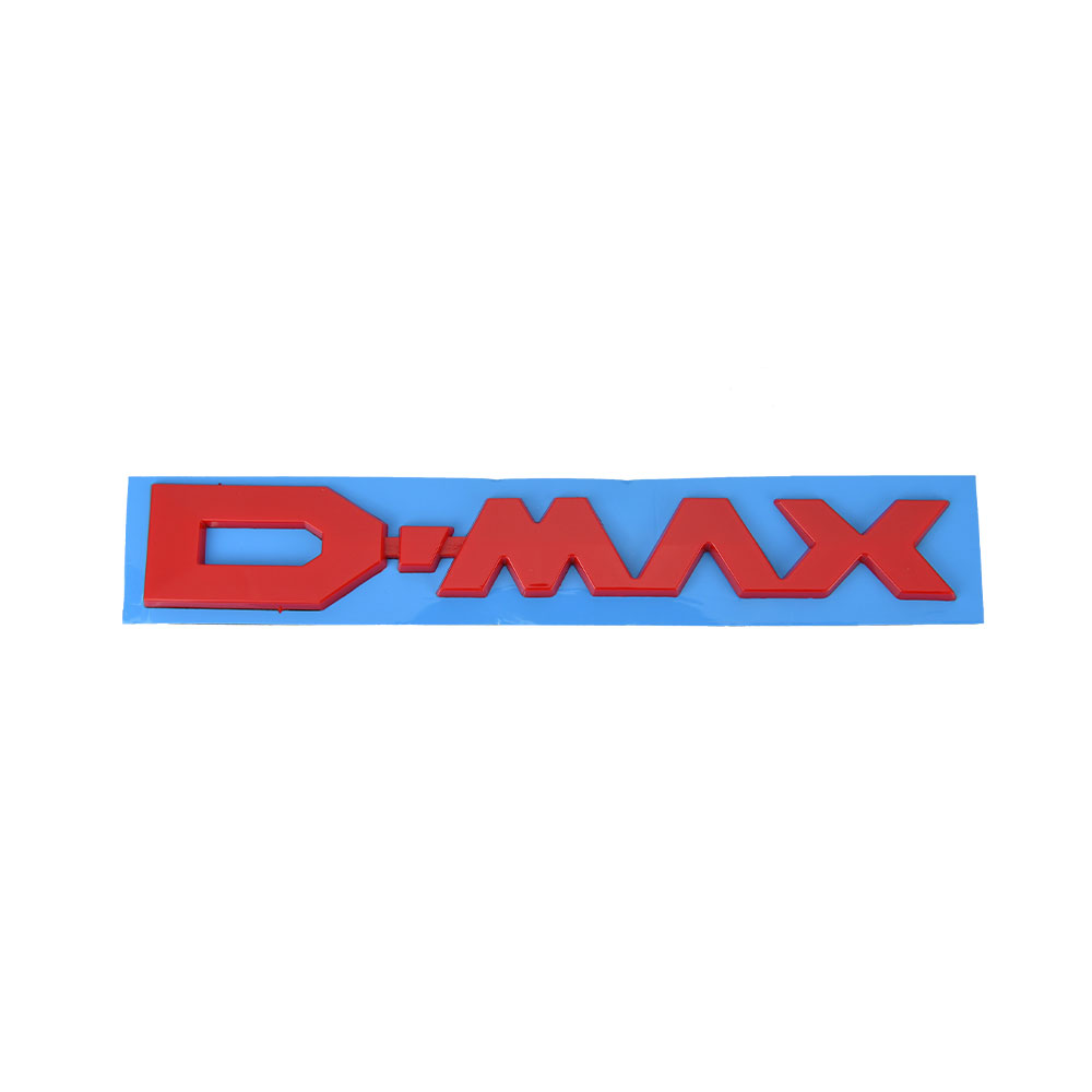 ABS Plastic ISUZU Letter D-MAX Logo Rear Badge Trunk Emblem New DMAX D ...
