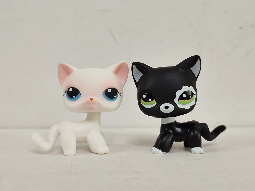 2pcs/lot LPS Toy pet shop Cat Dog Littlest Pet Shop kid toy #1116 ...