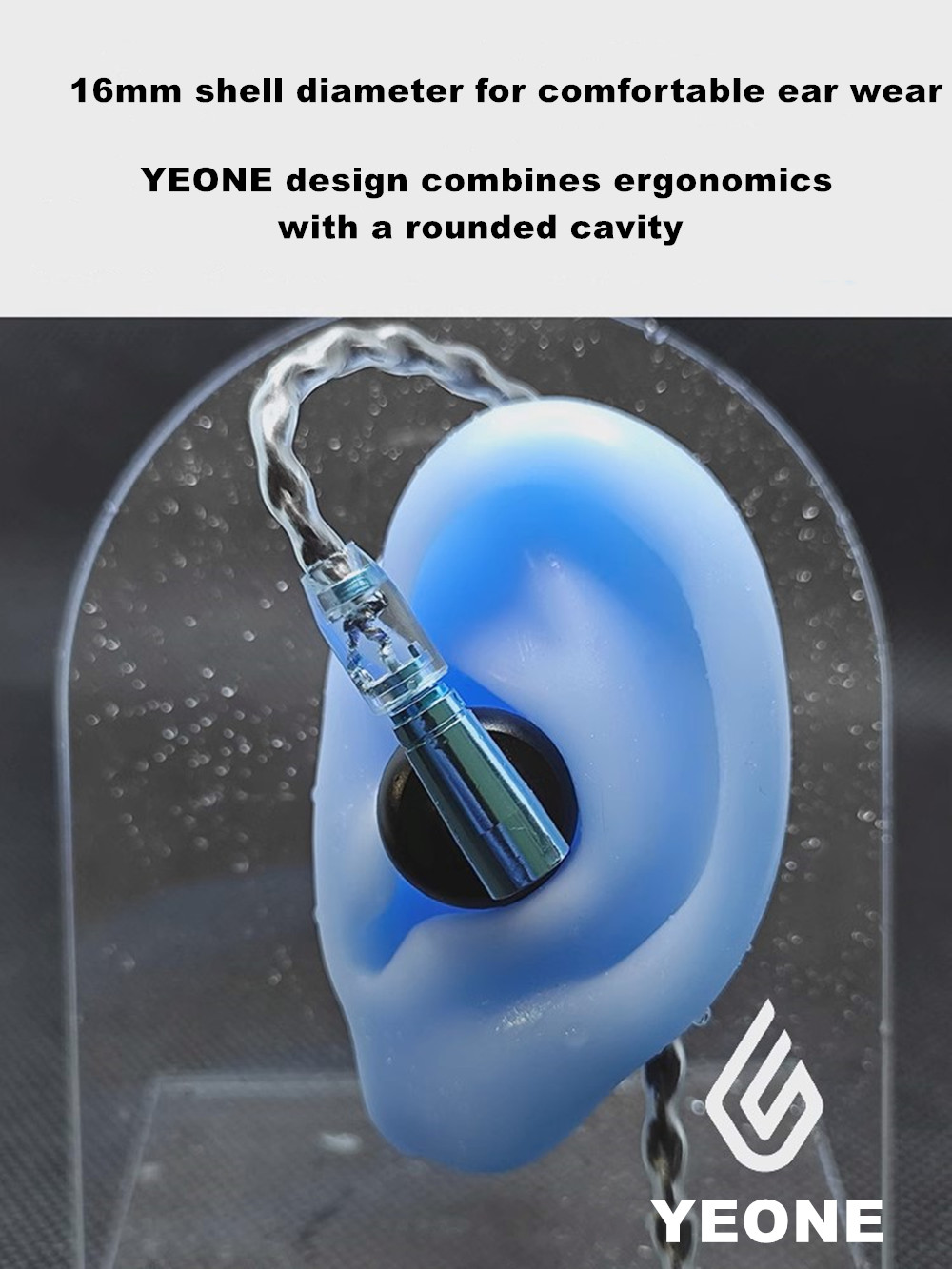 LUN SHENG YEONE Flat Head Earbuds 14mm Drum Edge Amniotic Membrane ...