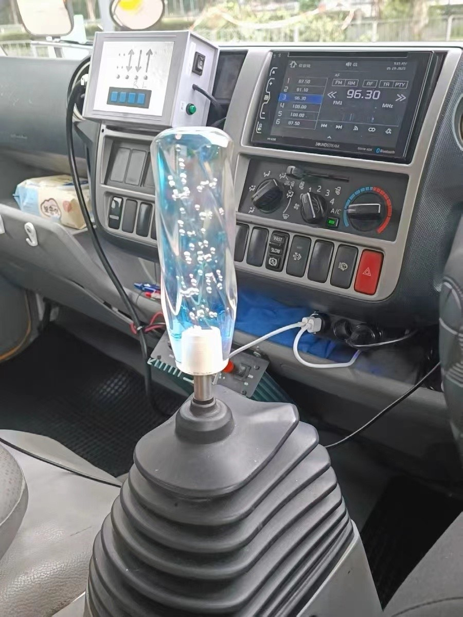 10CM 15CM 20CM Custom Car Gear Jdm Shift Knob Acrylic Rainbow Shift ...