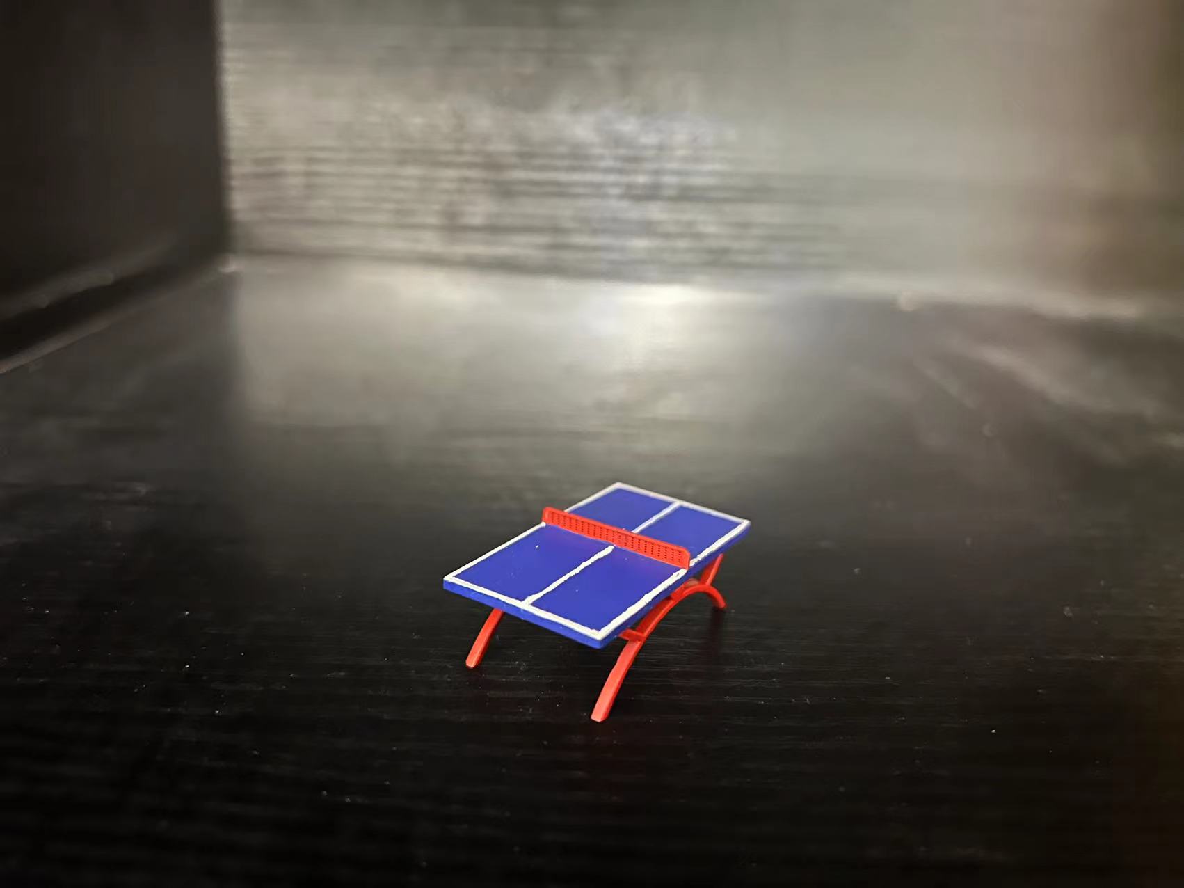 1/64 Diorama Table Tennis Table Model Outdoor City Building Scene ...