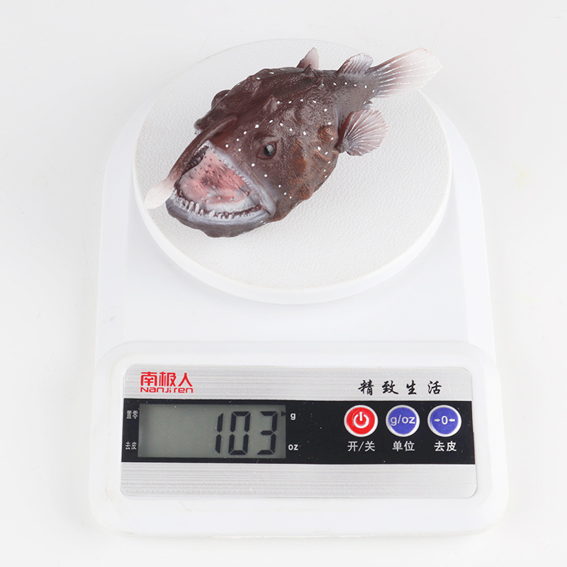 deep sea fish anglerfish monkfish simulation model children science ...