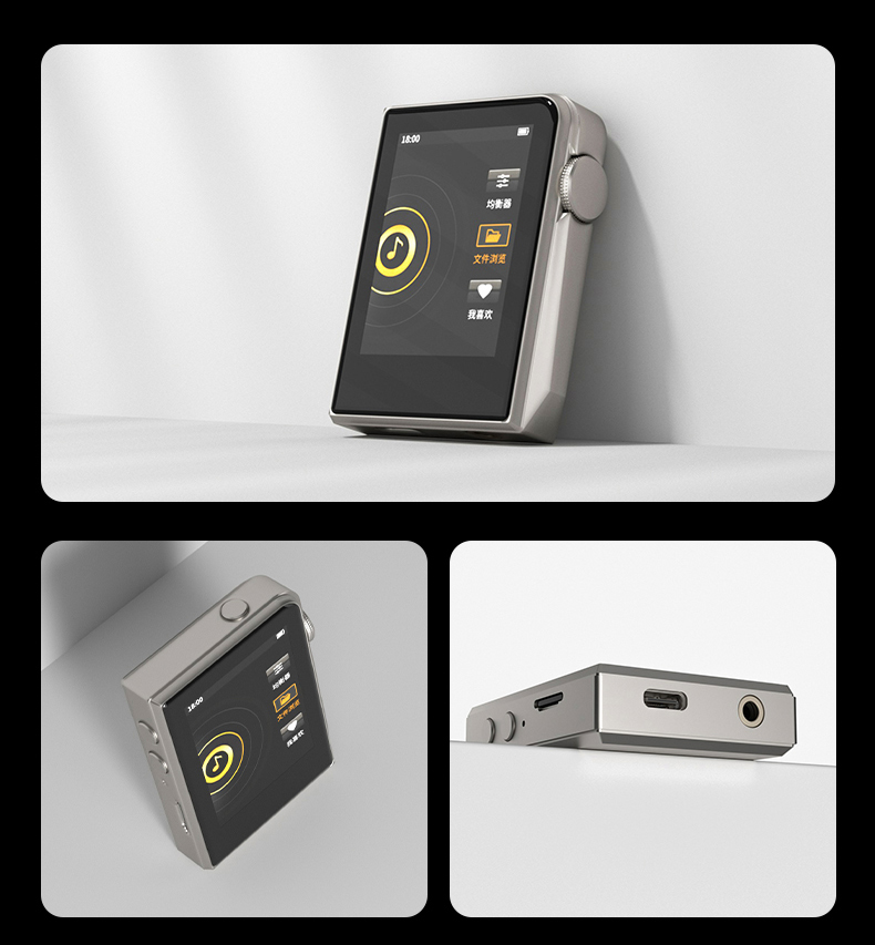 Uareliffe RUIZU A58 Music Player 16G Bluetooth HiFi Lossless Decoding ...