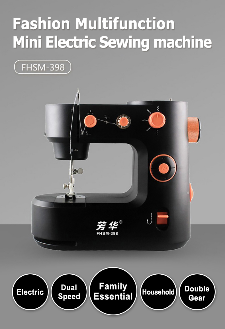 【In Stock】Portable 20 Stitches Mini Sewing Machine Electric ...