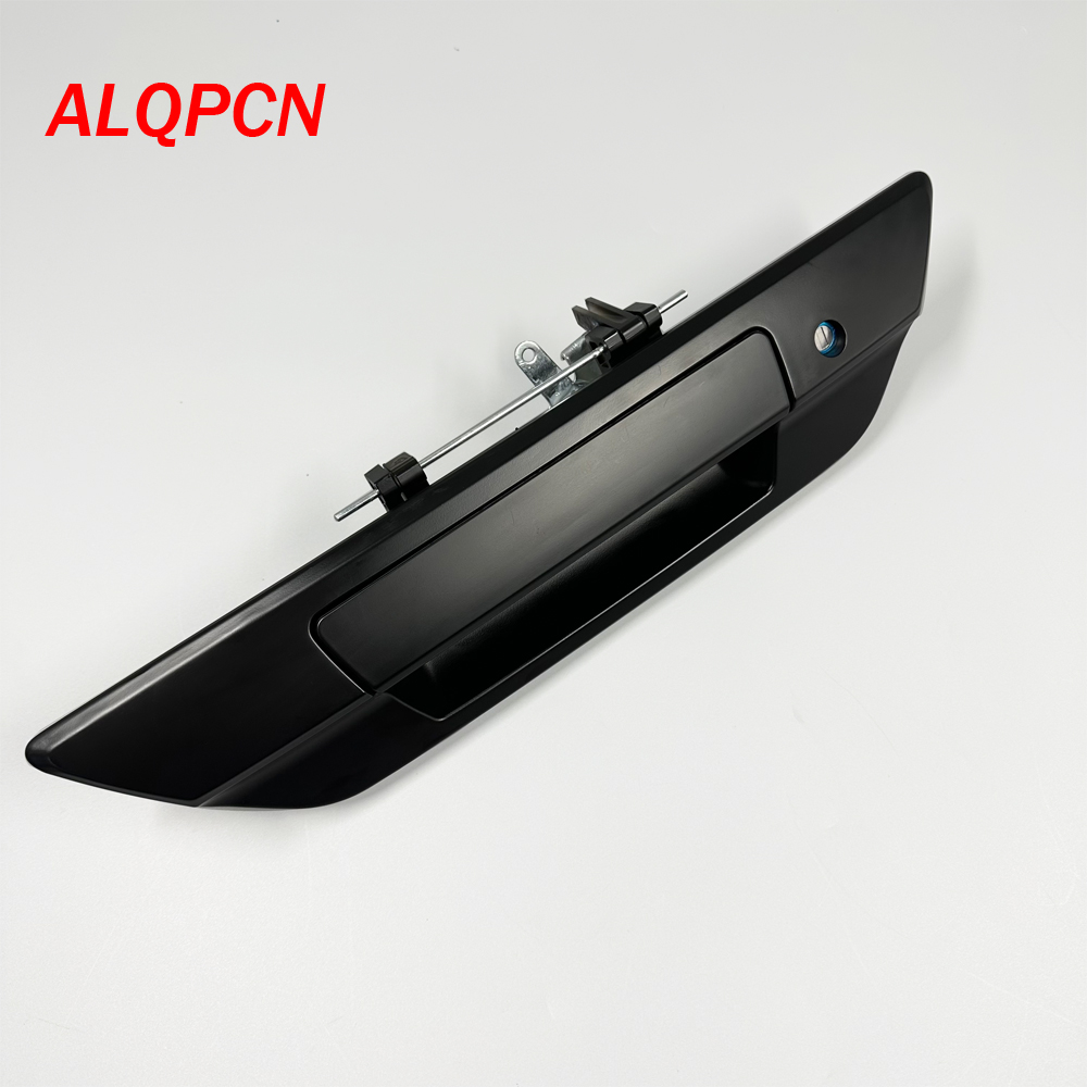 for Black Painted Tailgate Open Handle Lift Gate Handle With lock ...