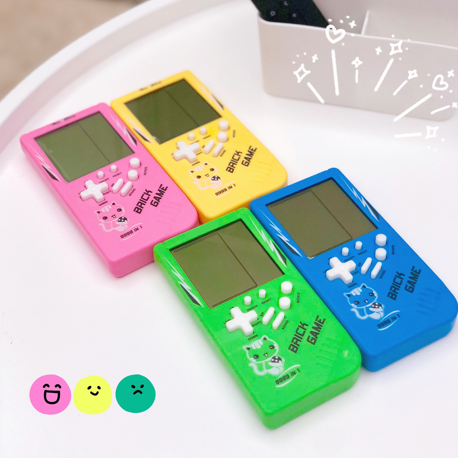 [RB] Classic Game Device for Kids with Music Playback Brick Game Device ...