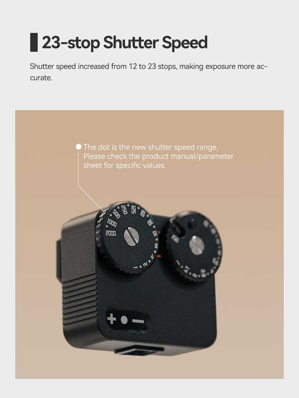 TTArtisan Light Meter II Mark2 Two Dials Cold Shoe DSLR Film Camera ...