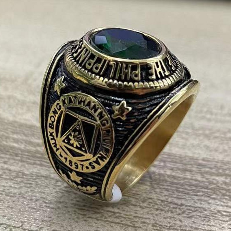 Fashion Stainless Steel Jewelry Philippine Army Bull Rings for Men Size ...