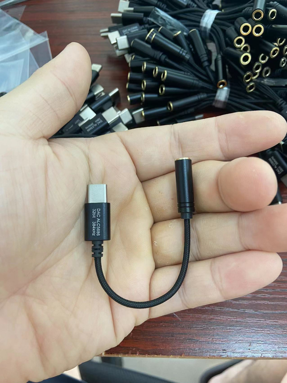 1 Piece Conexant CX31993 RealTek ALC5686 3.5mm to USB Type C Earbuds ...