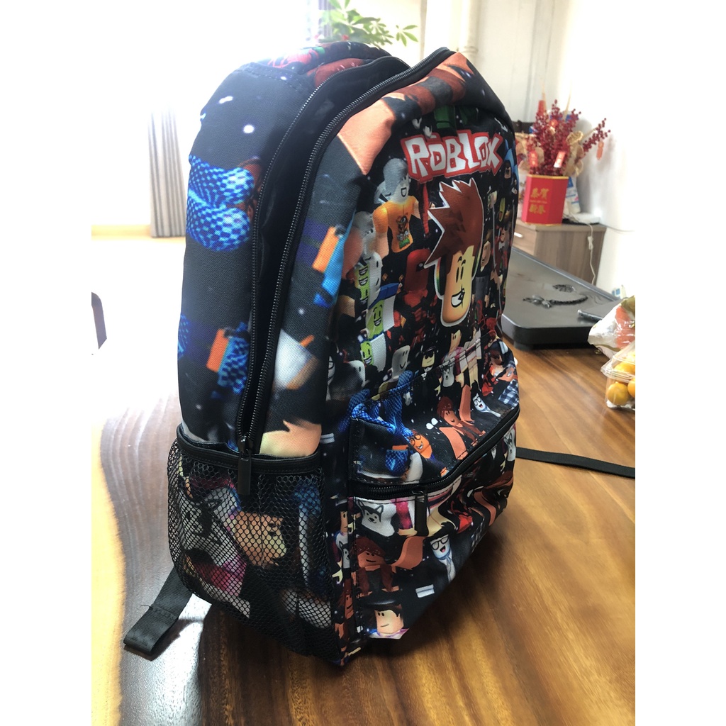 Roblox Robloxs School Bag For Kids Boys Girls Student Cartoon Anime ...