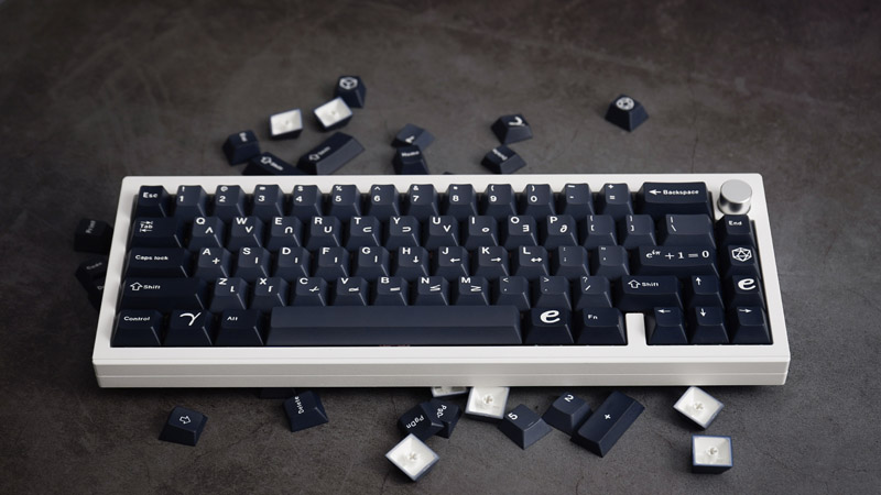 GMK Euler 129 Keys Dark Blue Keycaps PBT Keycap Dye Sublimation Cherry ... GMK Euler 129 Keys Dark Blue Keycaps PBT Keycap Dye Sublimation Cherry ...