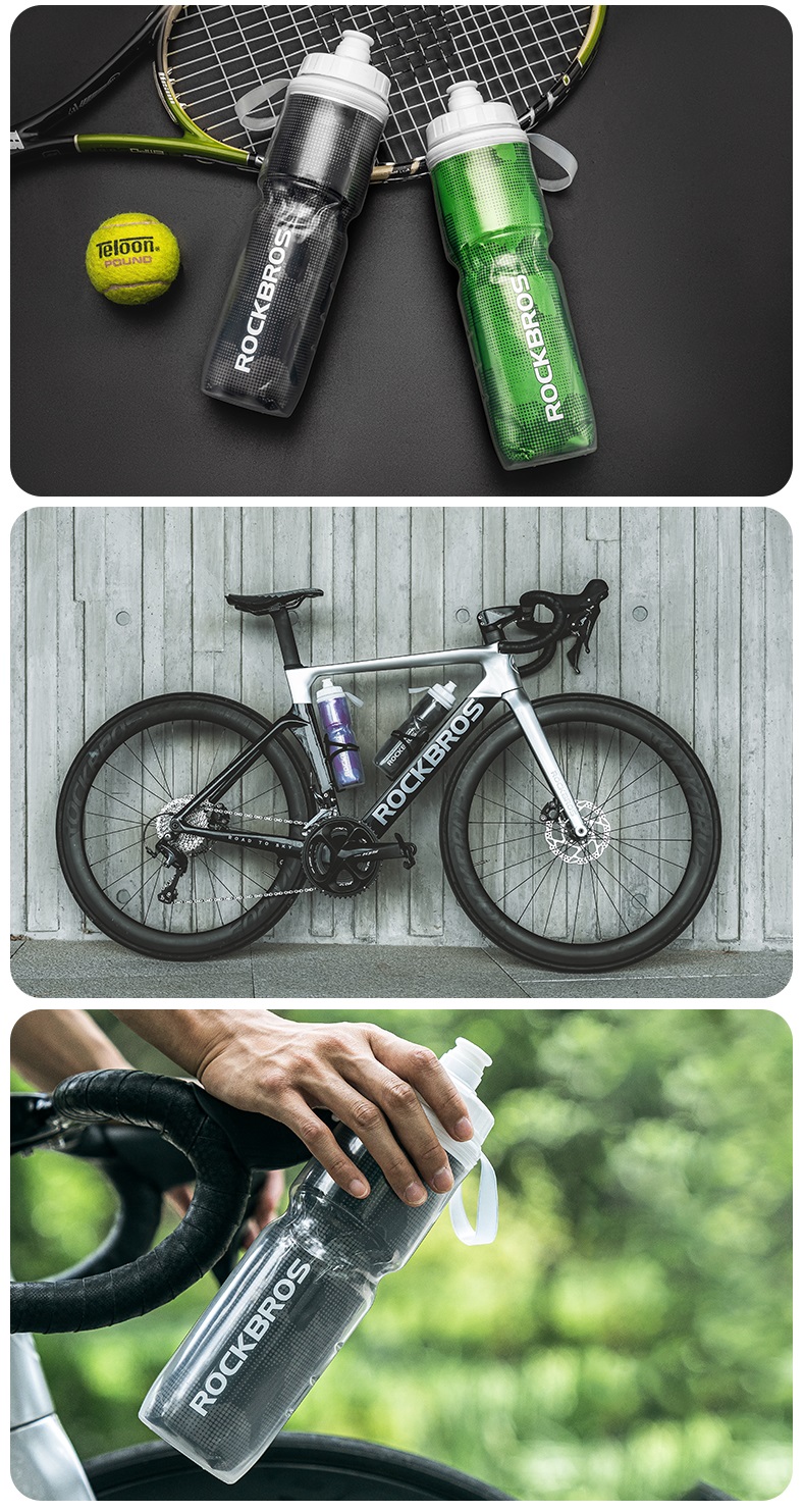 Local Delivery ROCKBROS Bicycle Insulate Water Bottle MTB Road Bike ...