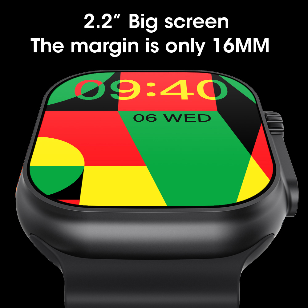Microwear W69 Ultra Smart Watch 2GB ROM 49MM Ultra 9 Series Compass GPS Tracker NFC Feel Game BT ...