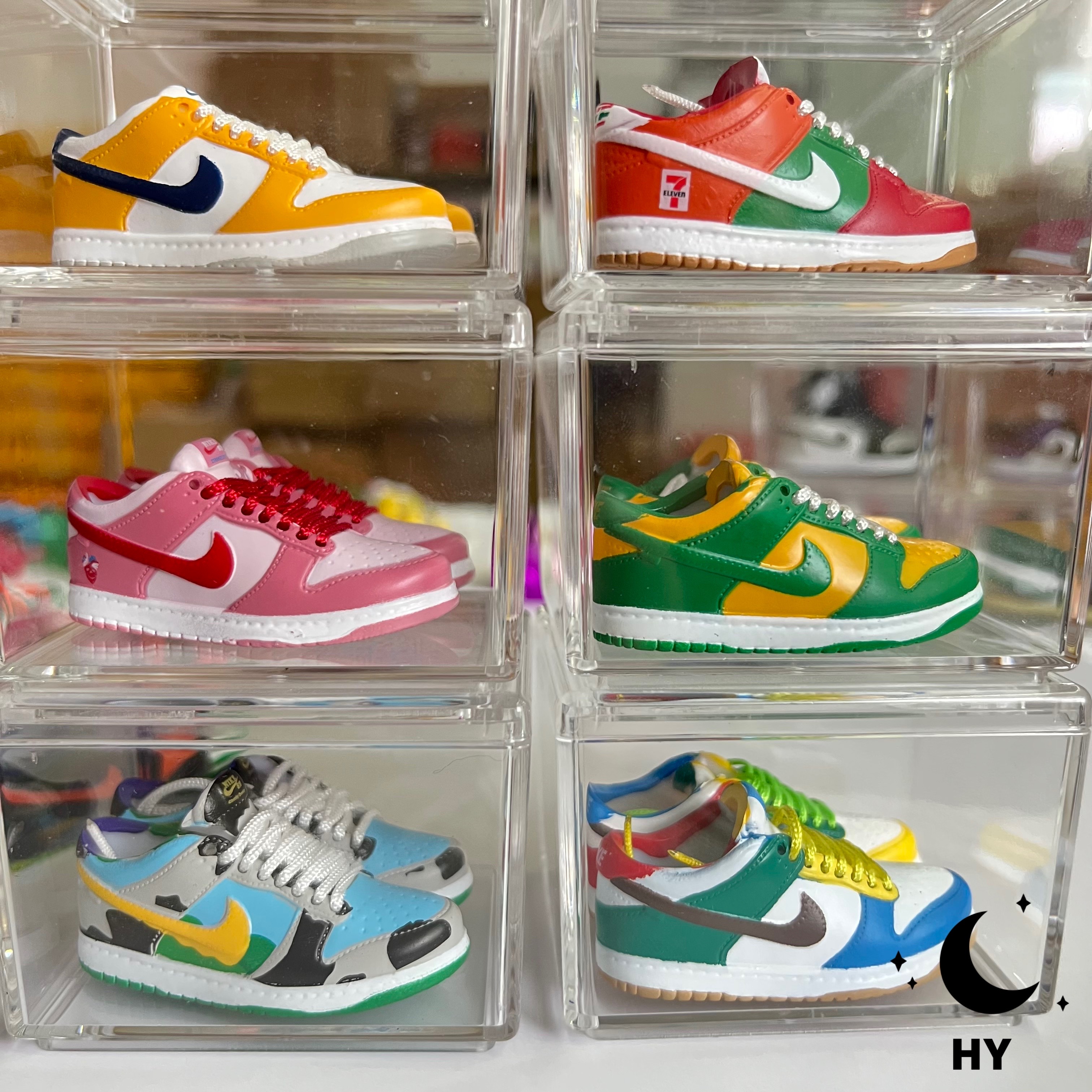 mini shoe 3D sneakers 12PCS DUNK | Shopee Philippines